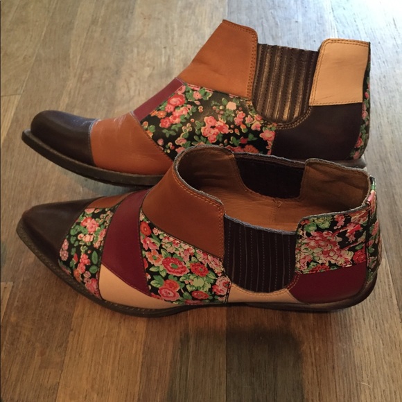 Coach | Shoes | Coach Ankle Boots Patchwork Bandit Festival | Poshmark